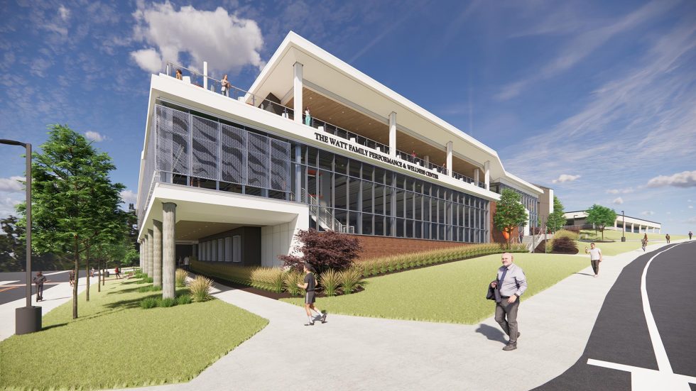 Clemson Watt Family Athletic Performance and Wellness Center - Garvin ...